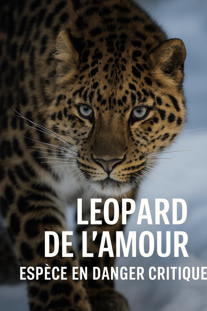 Léopard de l’Amour : une espèce en danger critique – InterLinkEco.Fr ...